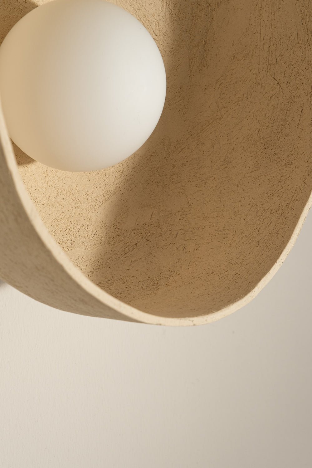 Ceramic Beige Wall Sconces – Geza Ceramic Studio